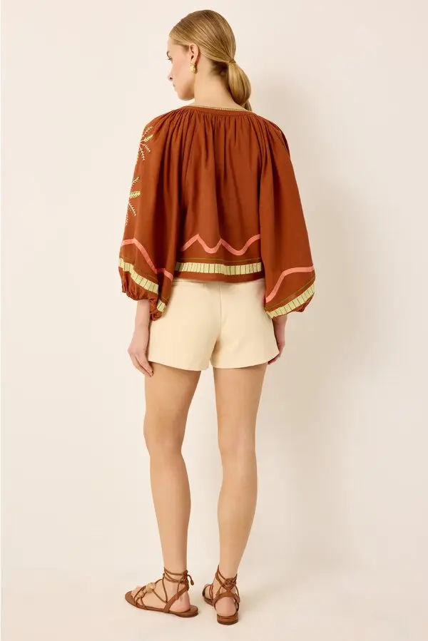 MARIE OLIVER Vara Top