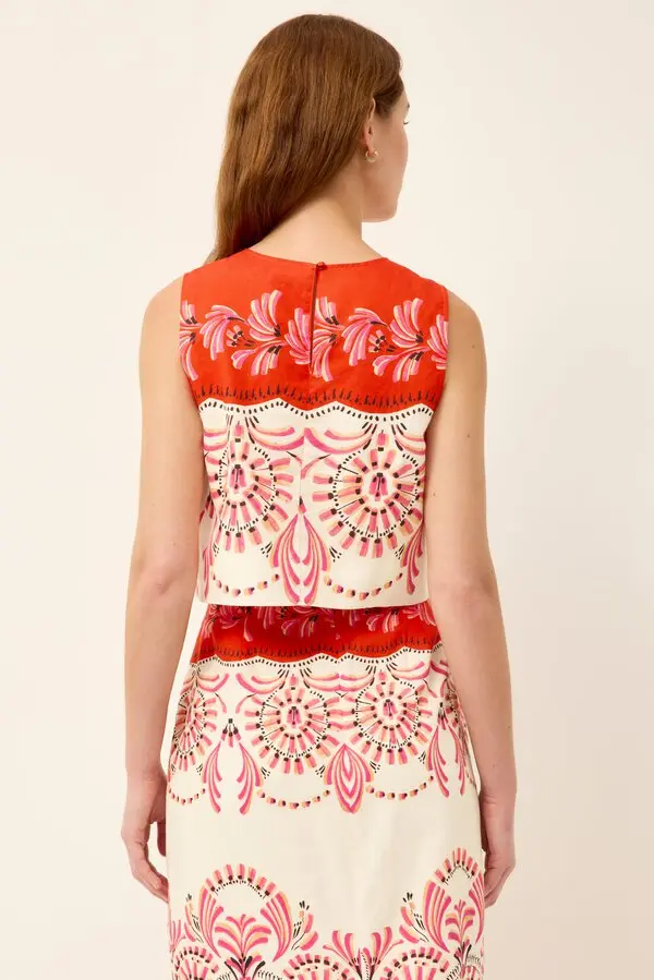 MARIE OLIVER Davis Top