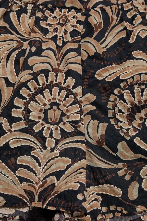MARIE OLIVER Albia Printed Cotton Maxi Skirt