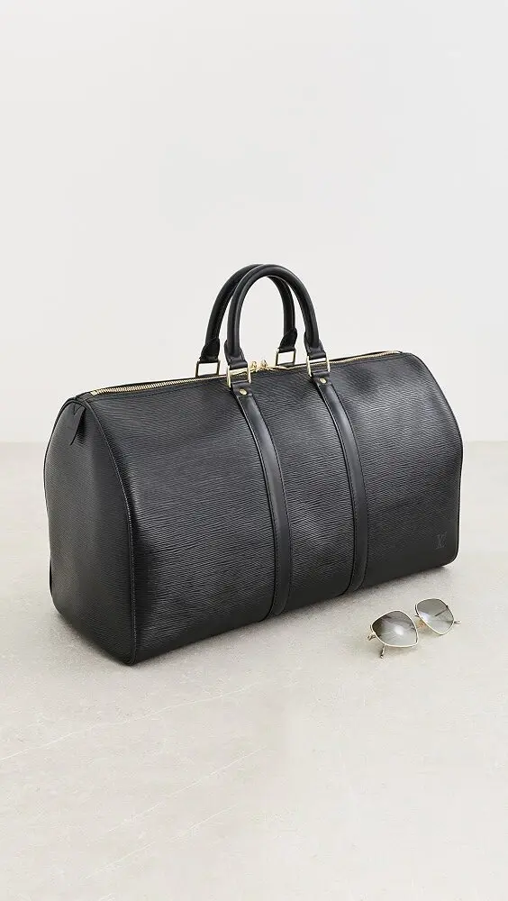Shopbop Louis Vuitton Epi Leather Keepall Duffle 45