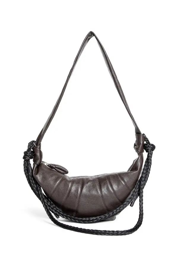 LEMAIRE Braided Croissant Bag - Brown