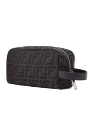 Fendi Ff Jacquard Small Toiletry Case
