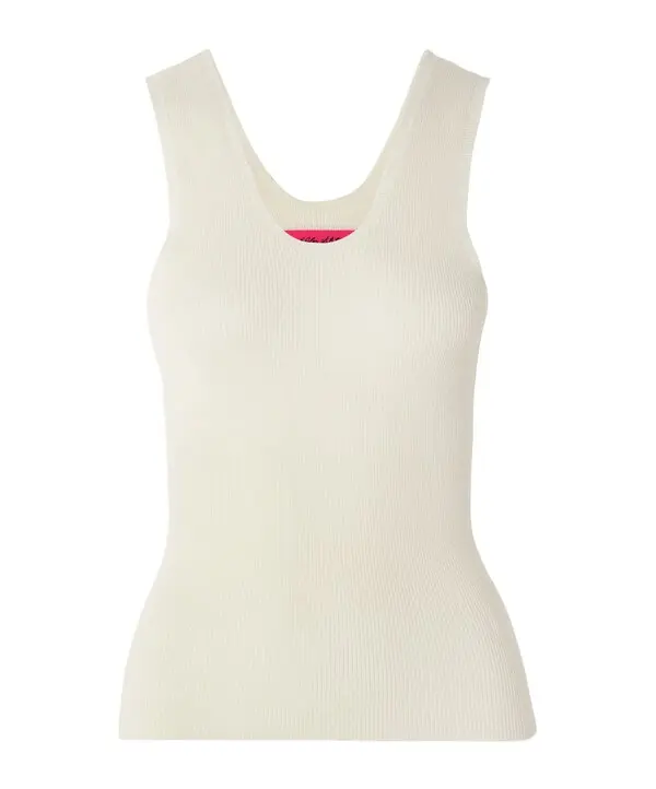 THE ELDER STATESMAN Delicash Tank Top