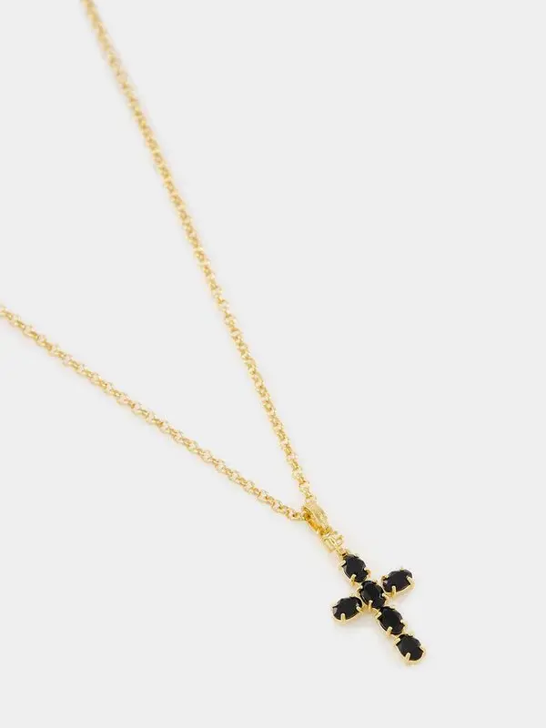 Dolce & Gabbana Dolce Gabbana Cross Charm Necklace