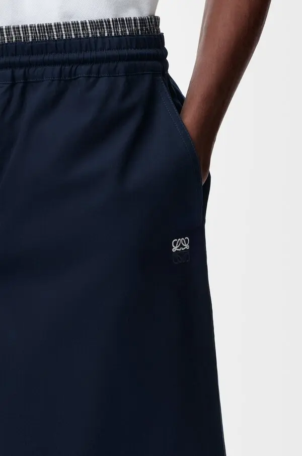 Loewe Elastic-waist Logo Shorts