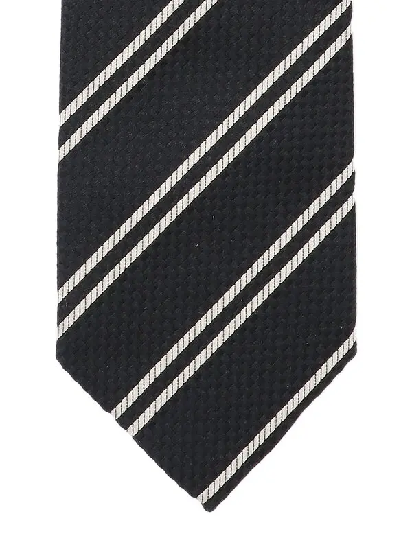 TOM FORD Striped Pointed Tip Neck Tie