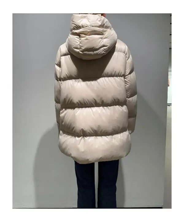 Max Mara Long-sleeved Hooded Jacket