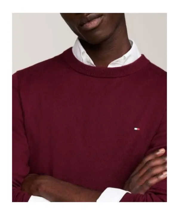 Tommy Hilfiger Cotton Cashmere Crew Neck Jumper