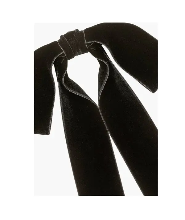 JENNIFER BEHR Adley Velvet Bow Barrette