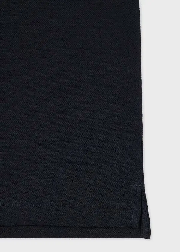 Paul Smith Zebra Patch Polo Shirt - Deep Navy Blue
