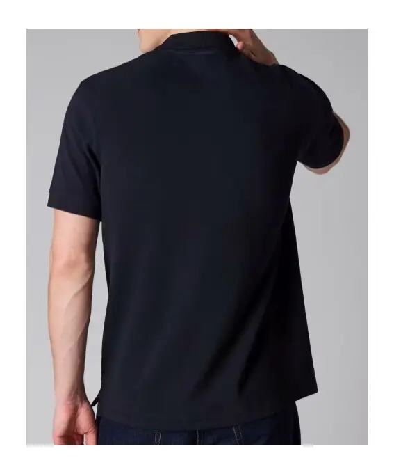 Paul Smith Zebra Patch Polo Shirt - Deep Navy Blue