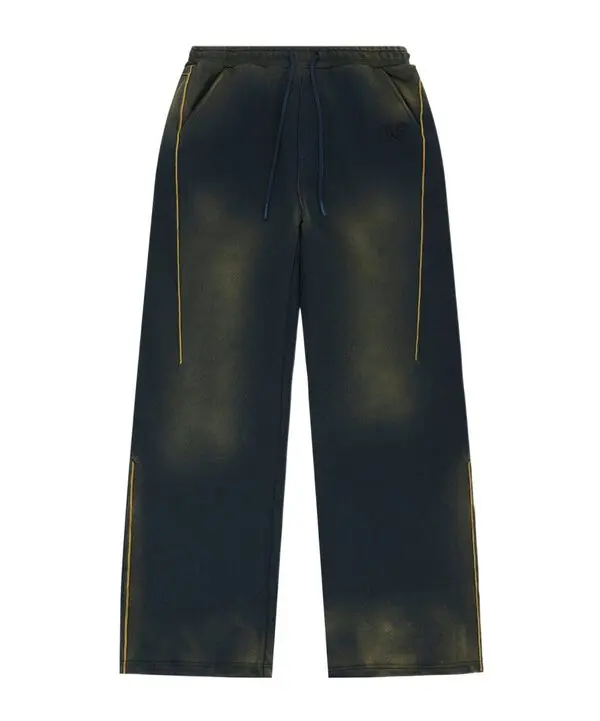 Andersson Bell Piping Dyed Sweatpants - Navy Blue