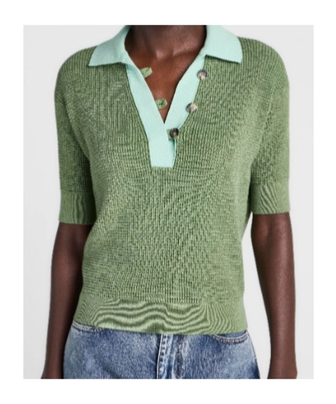 J.W.ANDERSON Knitted Button Polo Top