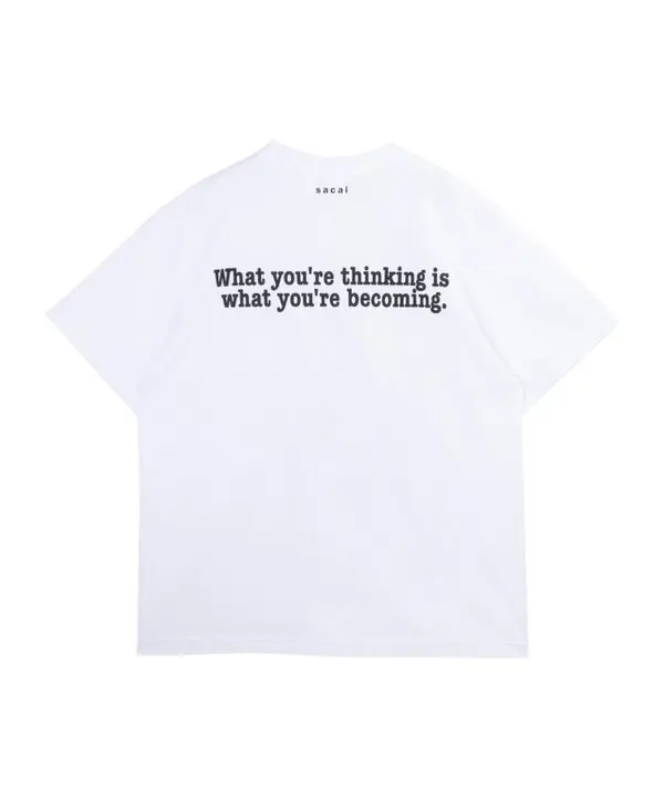 Sacai Muhammad Ali T-shirt - White