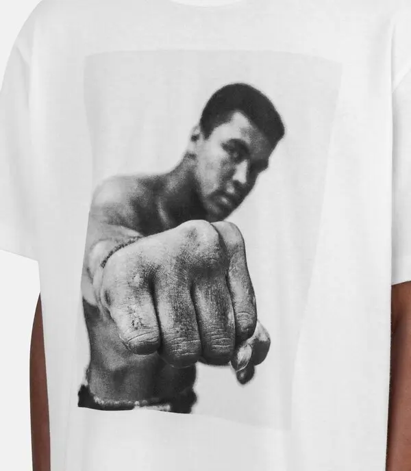 Sacai Graphic-print Short-sleeves T-shirt - White