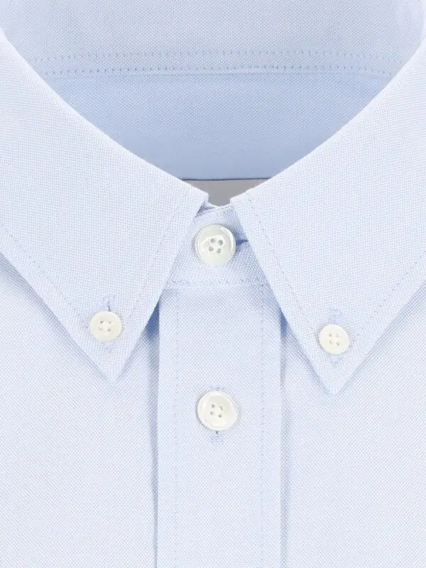 AMI Paris Logo Detailed Long Sleeved Shirt