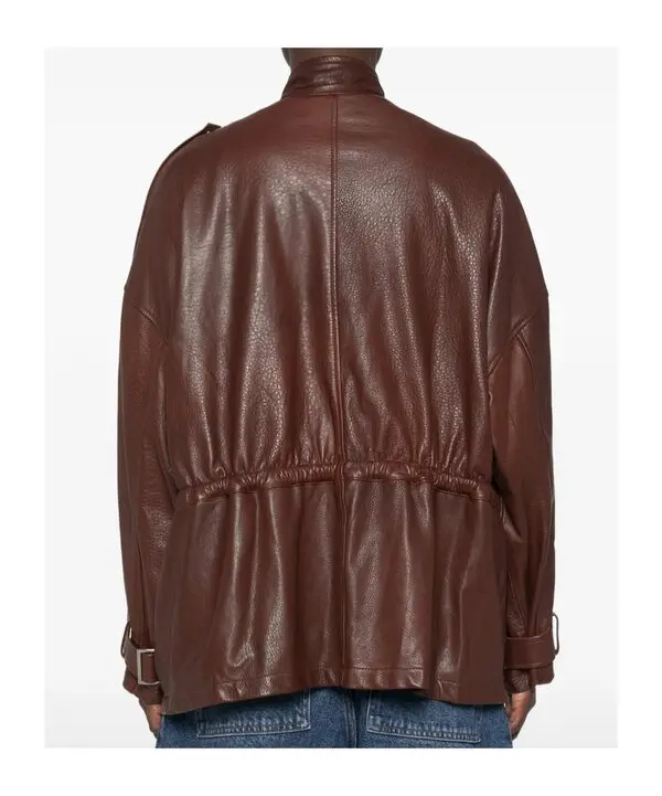 GIORGIO BRATO Long-sleeve Leather Jacket