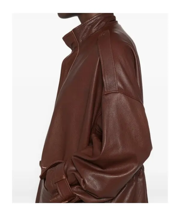 GIORGIO BRATO Long-sleeve Leather Jacket