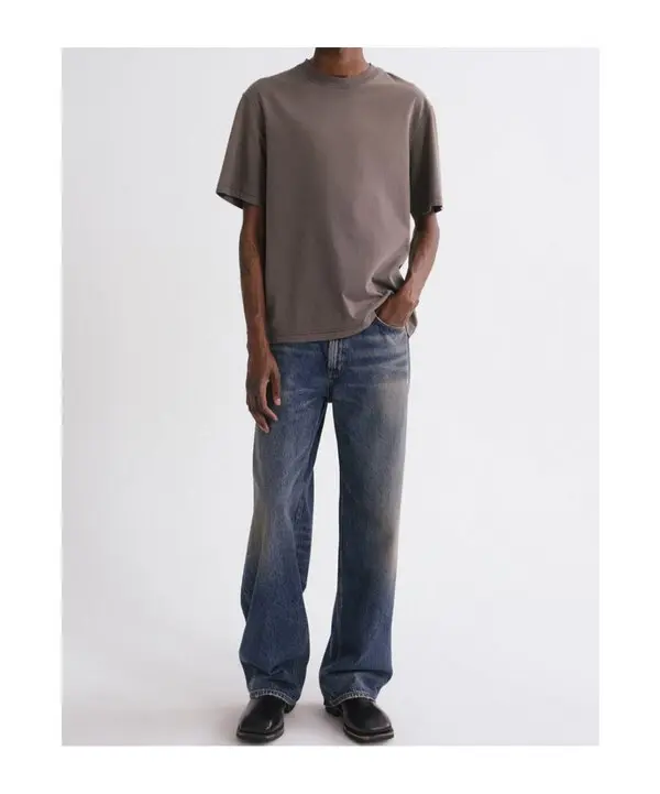 AGOLDE Luka Jeans In Washed Dark Indigo Denim