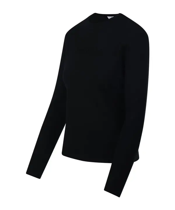 Max Mara Logo Embossed Crewneck Jumper