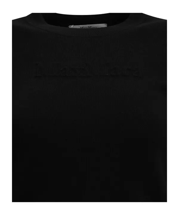 Max Mara Logo Embossed Crewneck Jumper