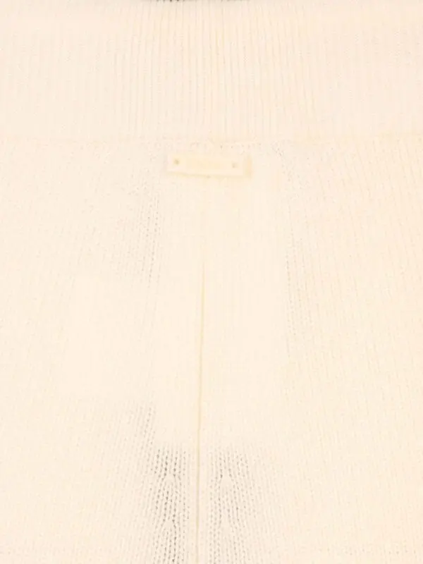 Max Mara Elasticated Waistband Straight Leg Trousers With Drawstring And Side Pockets