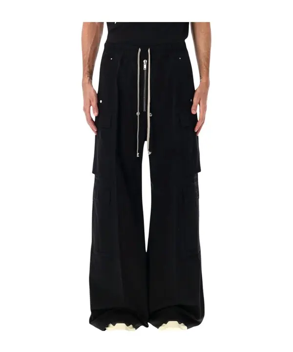 Rick Owens Double Cargo Jumbo Belas Cotton Pant