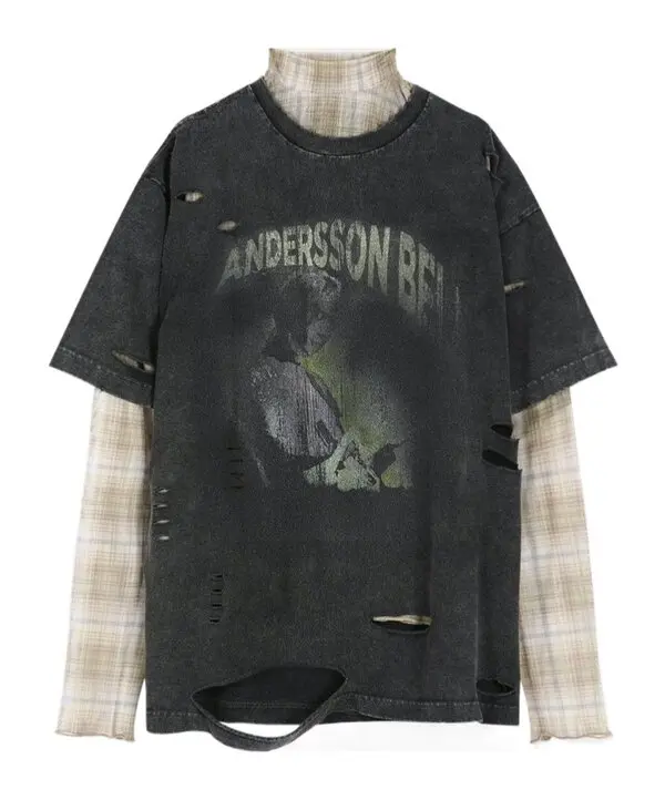 Andersson Bell Layered Printed T-shirt