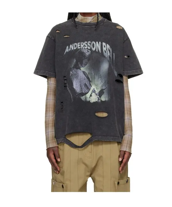 Andersson Bell Layered Printed T-shirt