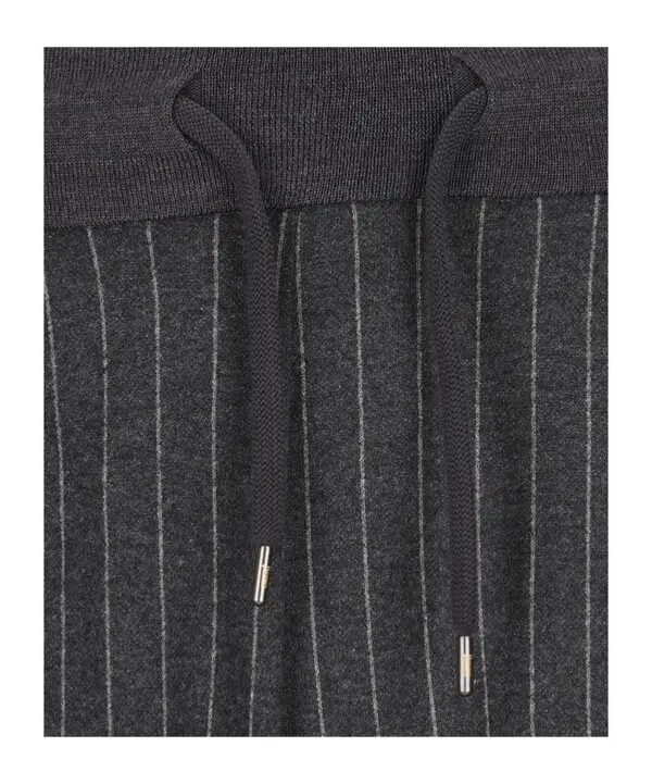 Herno Pinstriped Drawstring Pants
