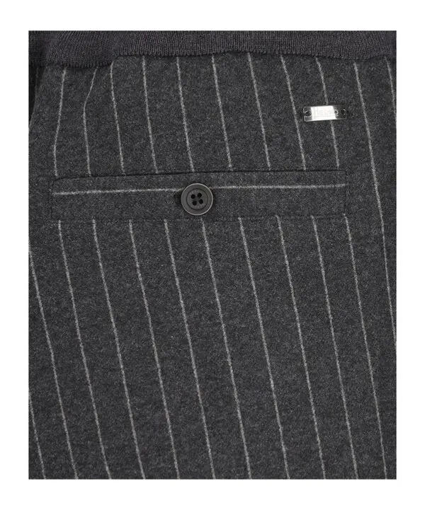 Herno Pinstriped Drawstring Pants
