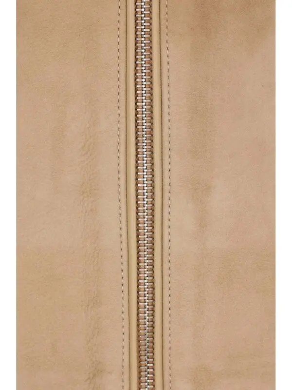 TOM FORD Stand-collar Zip-up Panelled Jacket