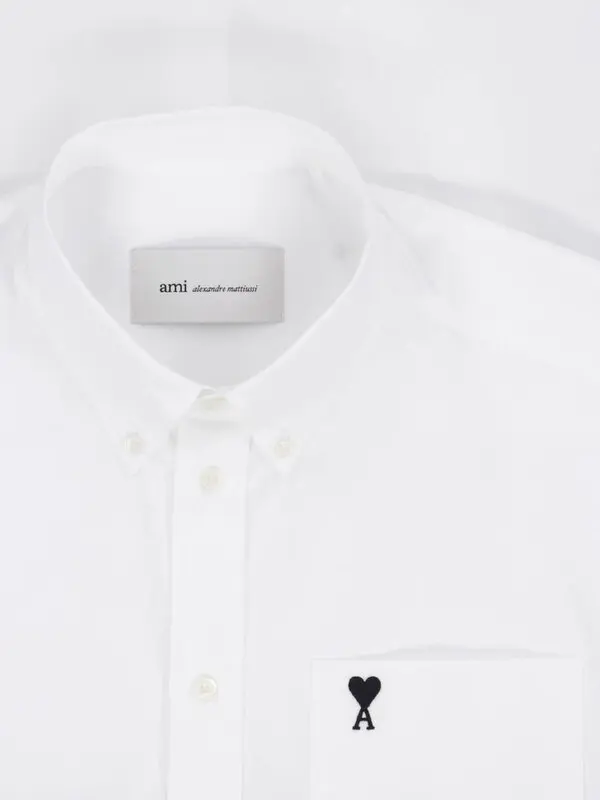 AMI Paris De Coeur Boxy Shirt