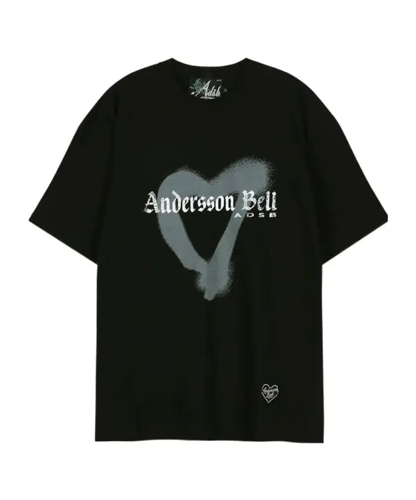 Andersson Bell Heart-patterned T-shirt