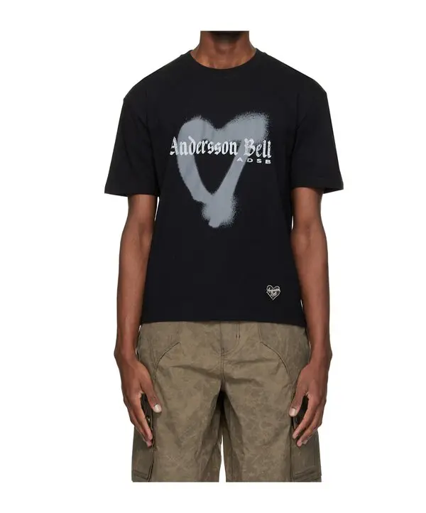 Andersson Bell Heart-patterned T-shirt