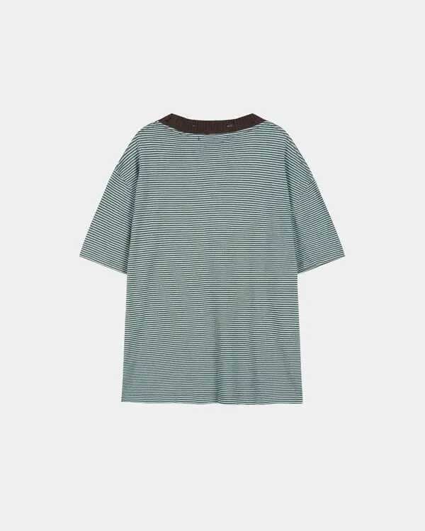 Andersson Bell Heart-shaped Striped T-shirt
