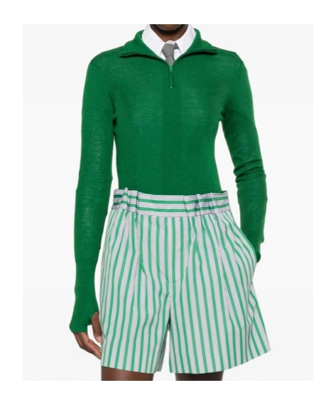 THE FRANKIE SHOP Long-sleeve Zip-up Sweater