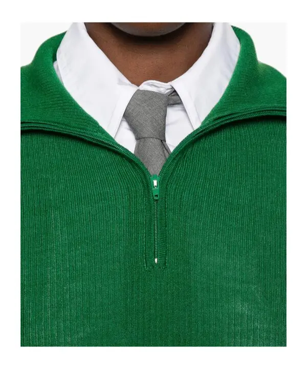 THE FRANKIE SHOP Long-sleeve Zip-up Sweater