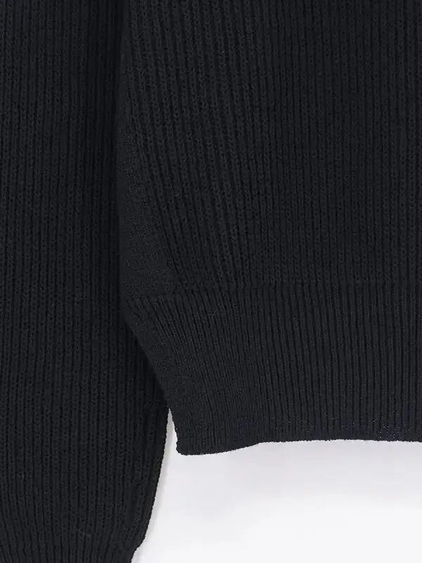 Rick Owens Long-sleeved Sweater - Black
