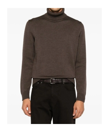 ZANONE Roll-neck Ribbed-trim Sweater