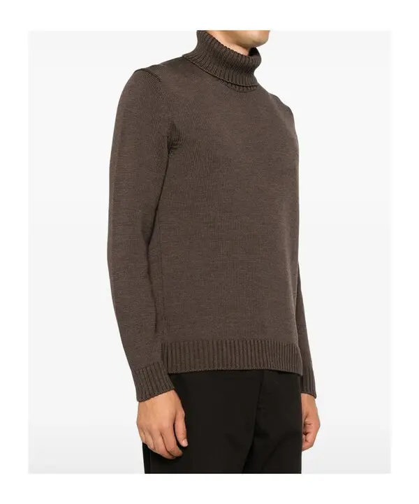 ZANONE Roll-neck Ribbed-trim Sweater