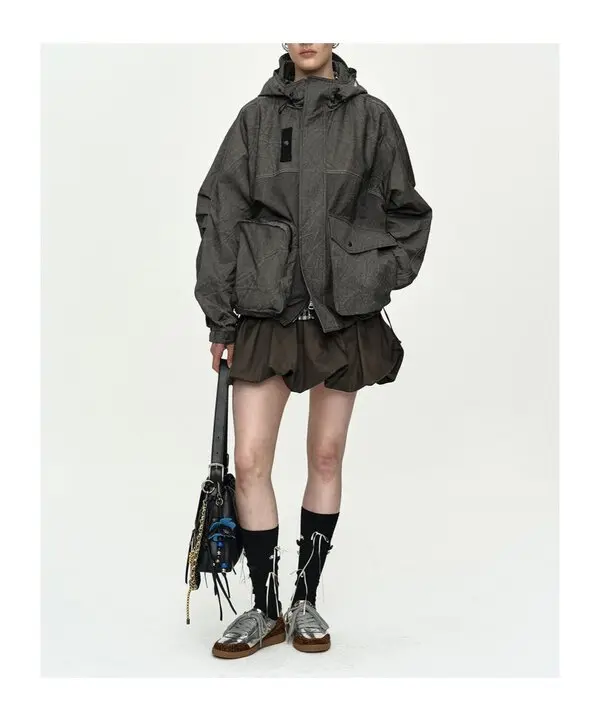 Andersson Bell Tie-dyed Beach Shell Jacket