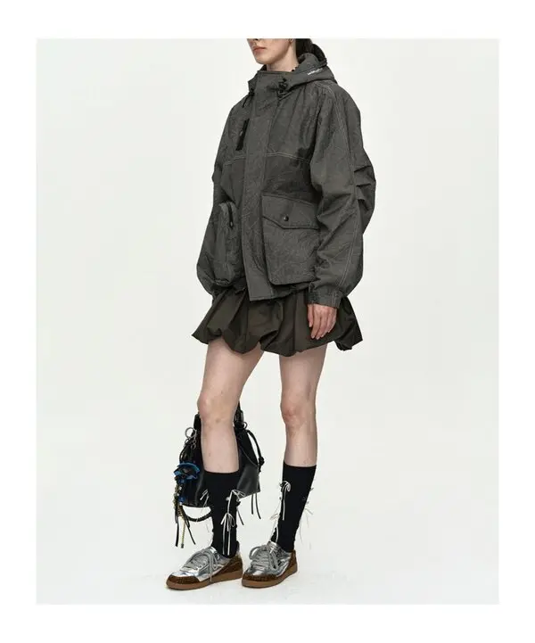 Andersson Bell Tie-dyed Beach Shell Jacket