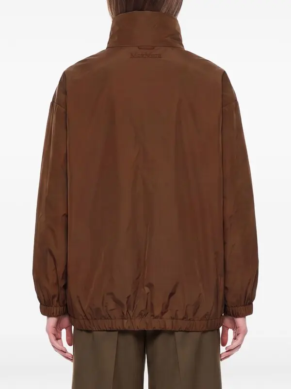 Max Mara Claudia Reversible Bomber Jacket - Brown