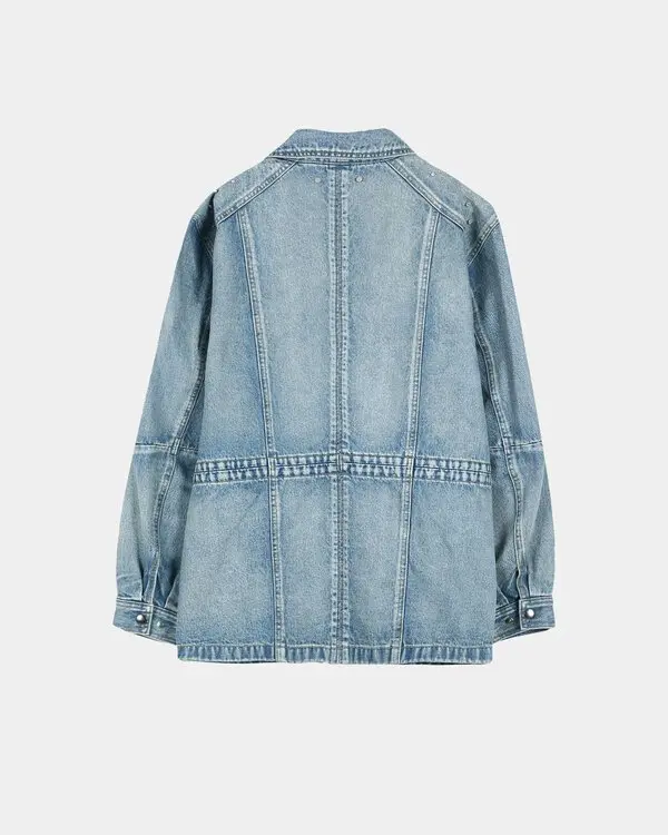 Andersson Bell Jeweled Denim Jacket