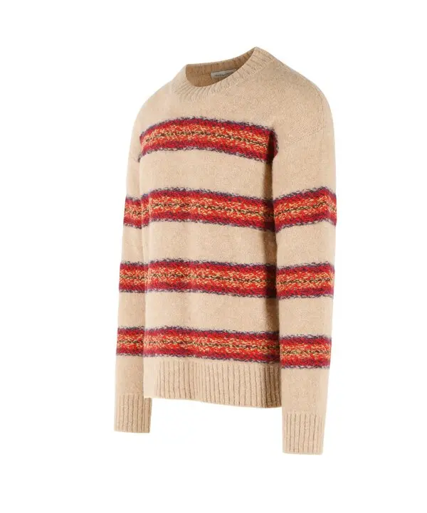 Dries Van Noten Crew Neck Sweater - Cream