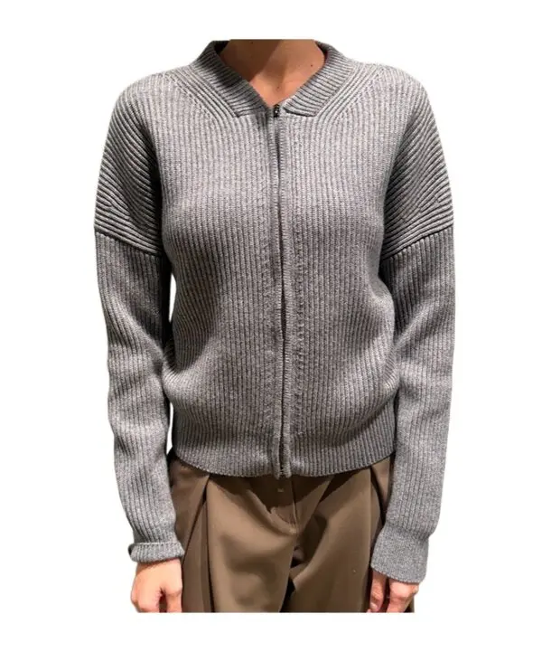 Max Mara Zip-up Cardigan