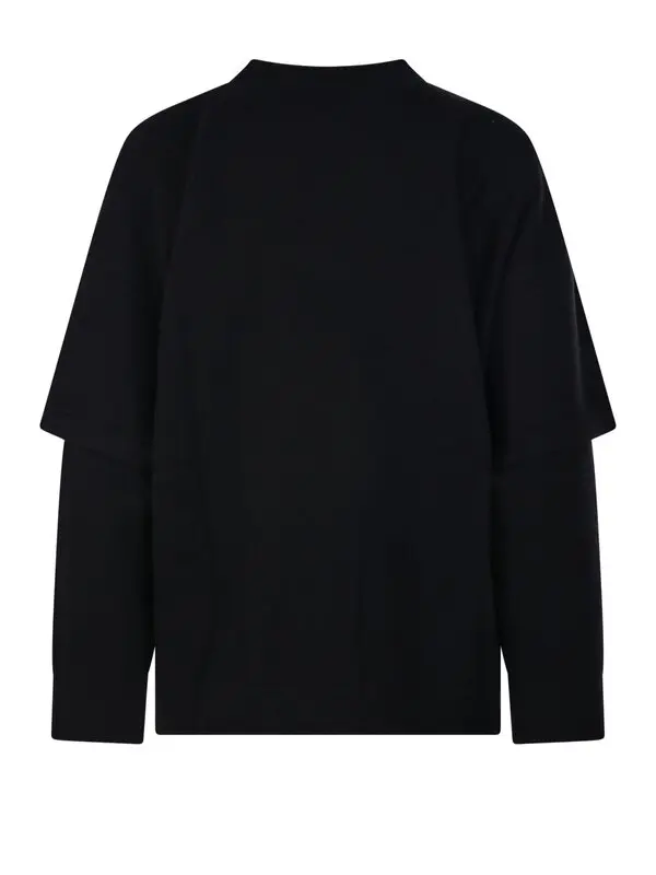 DARKPARK Troy Double Sleeved Jumper - Black