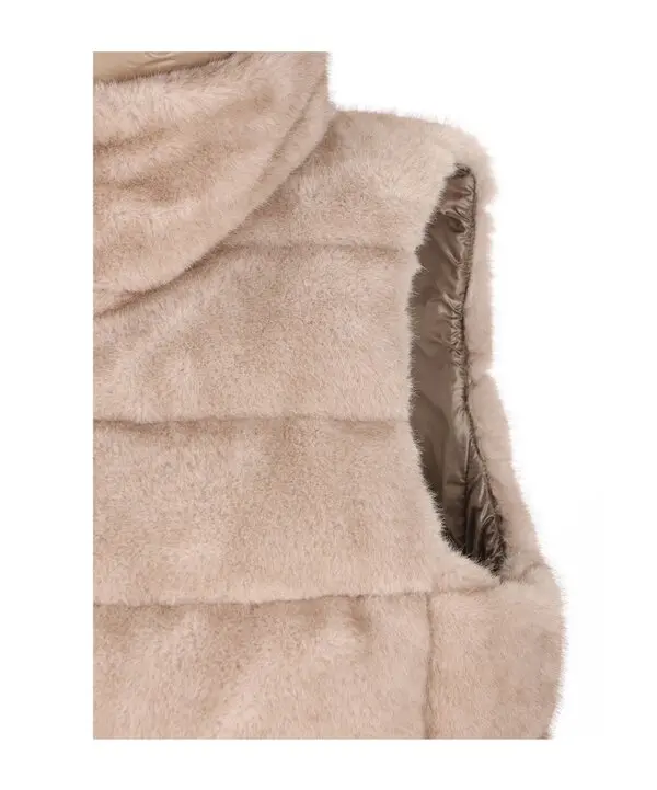 Herno Sleeveless Down Jacket With High Neck