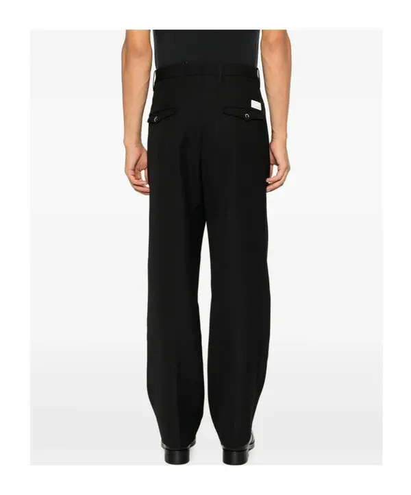 NINE:INTHE:MORNING Kai Pleated Straight-leg Trousers